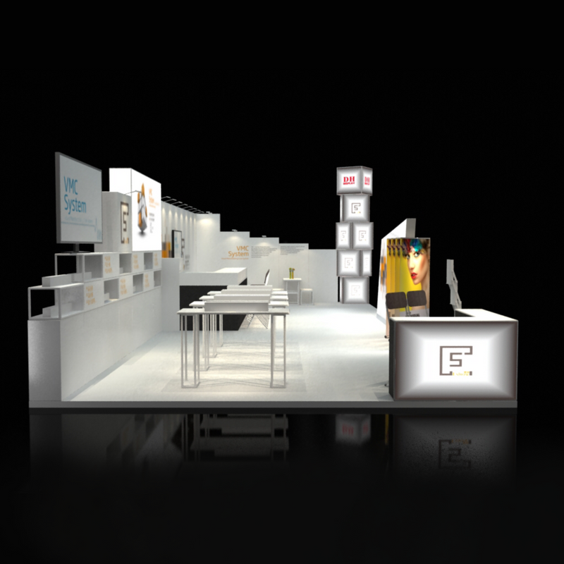 Optional Sizes Pop-up Shop Presentation Booth Set-up System from China ...