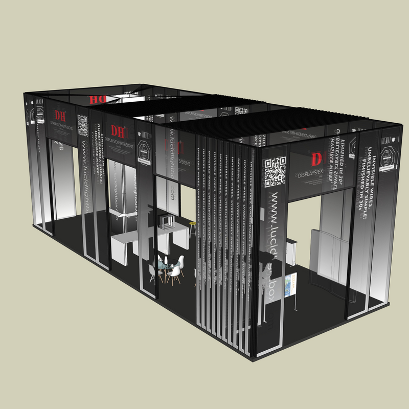 Indoor High Effeciency Conference Booth Setup System 6*15m from China ...