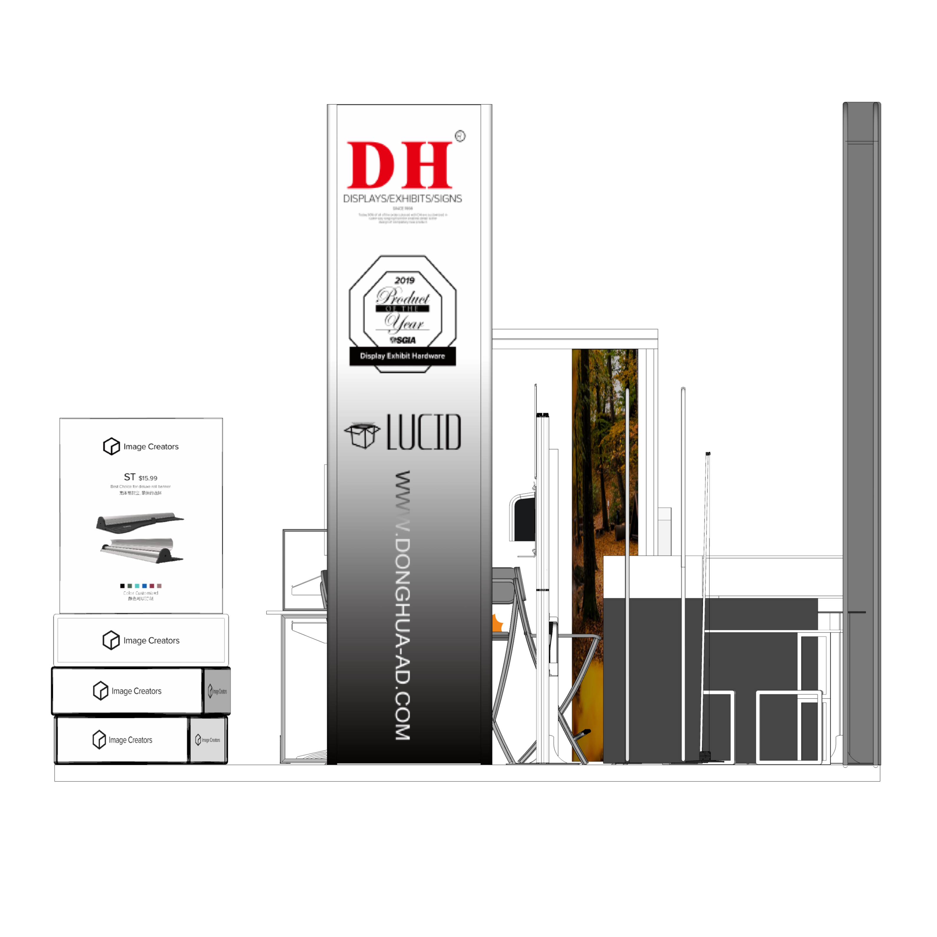 China presentation booth set-up system manufacturers, presentation ...