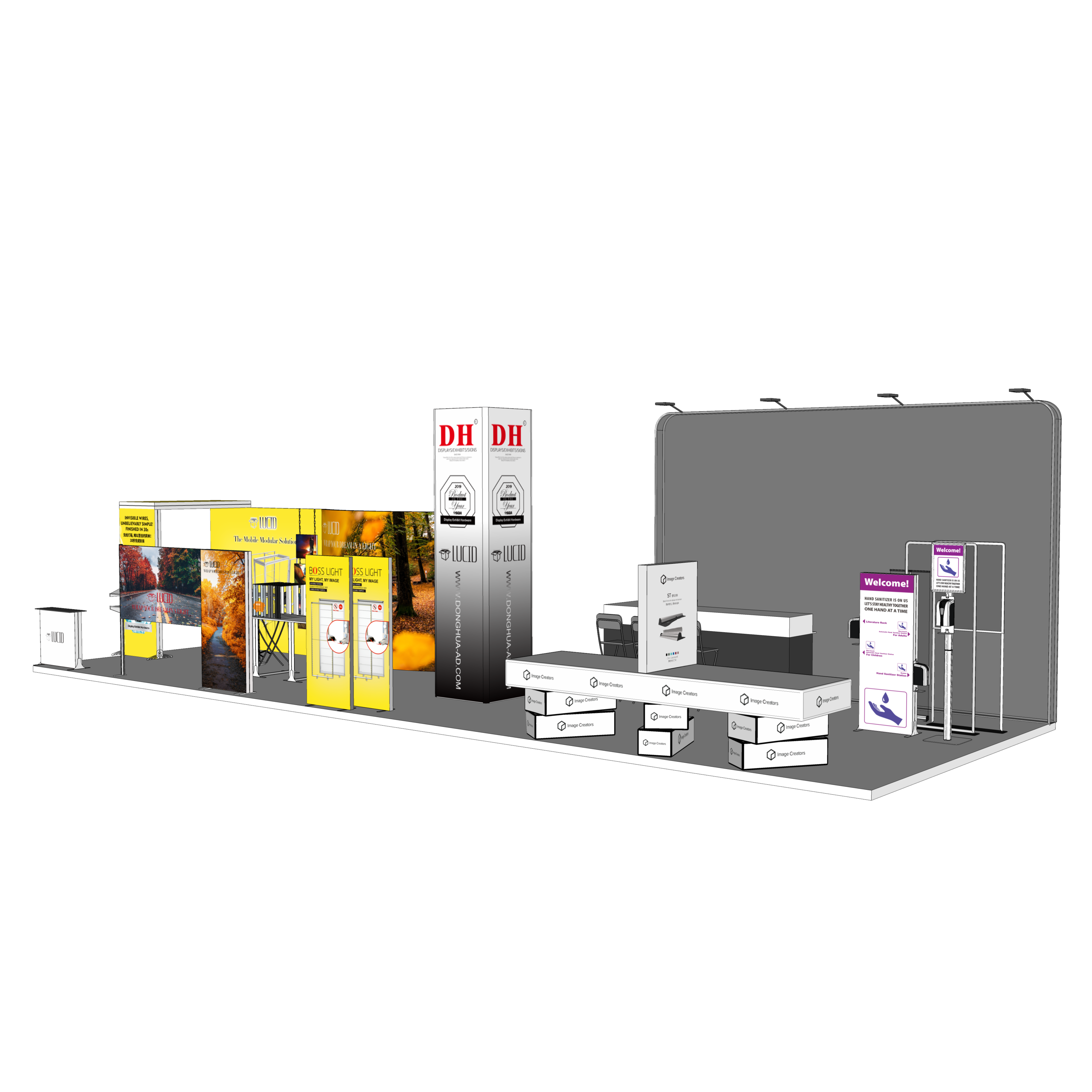 China presentation booth set-up system manufacturers, presentation ...