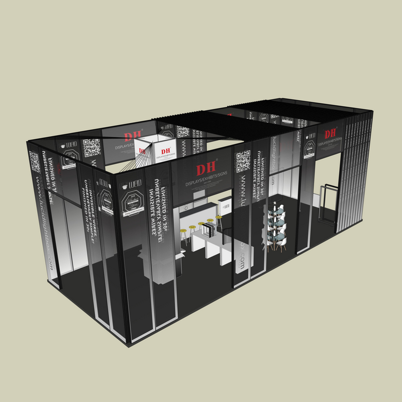 Indoor High Effeciency Conference Booth Setup System 6*15m from China ...